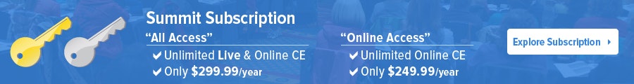 Live & Online CE Courses - Summit Professional Education